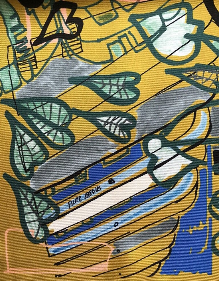 Tableau Hermès - Tableau - Carré Hermès Modernisme Tropical - Mon Carré ...