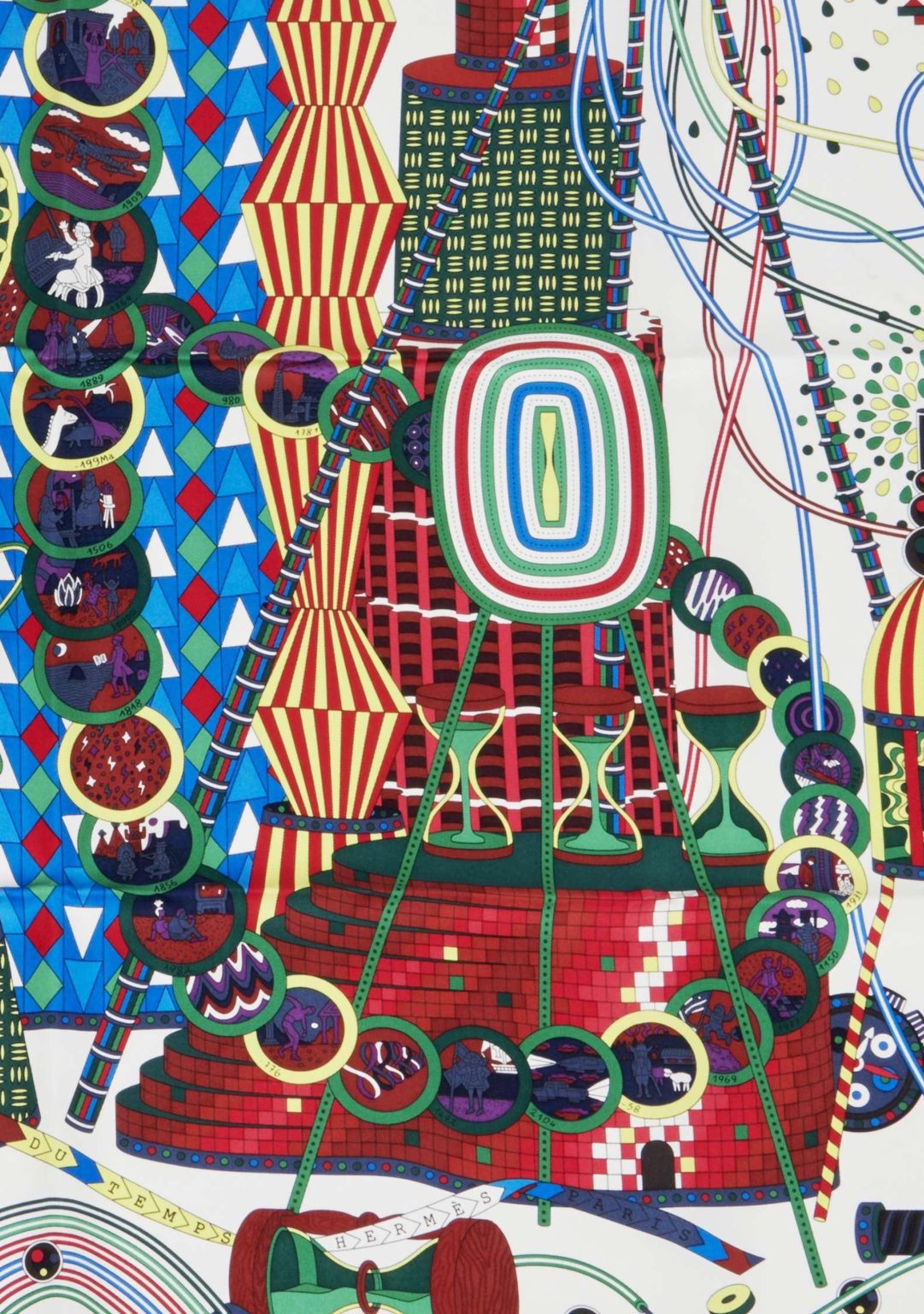 Tableau - Carré Hermès Le Laboratoire du Temps - Mon Carré Déco